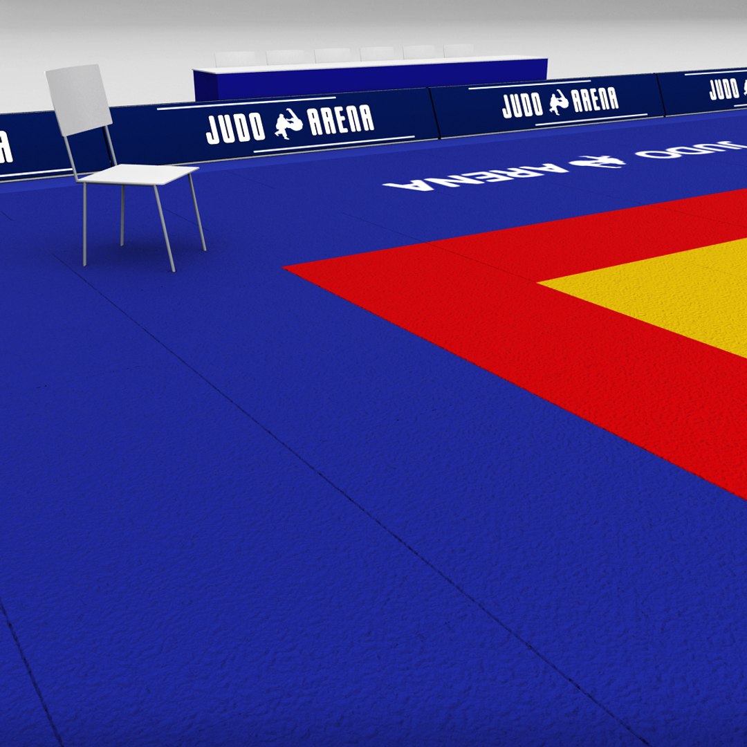 3d Model Judo Arena