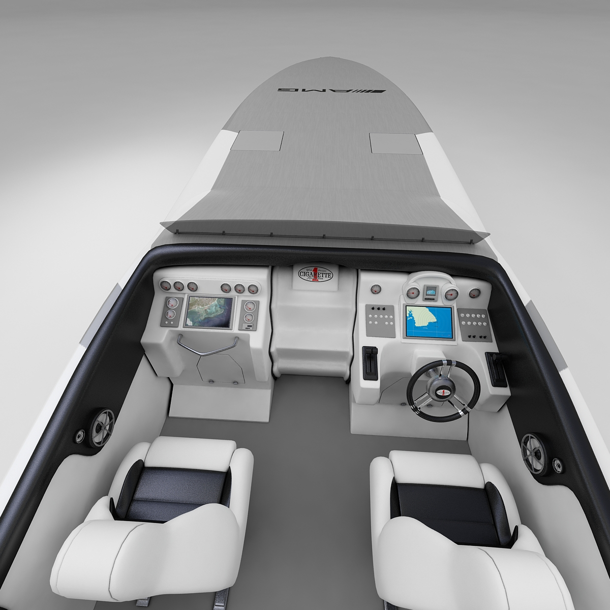 Amg Cigarette Interior – Bateau Amg Cigarette – BLVB