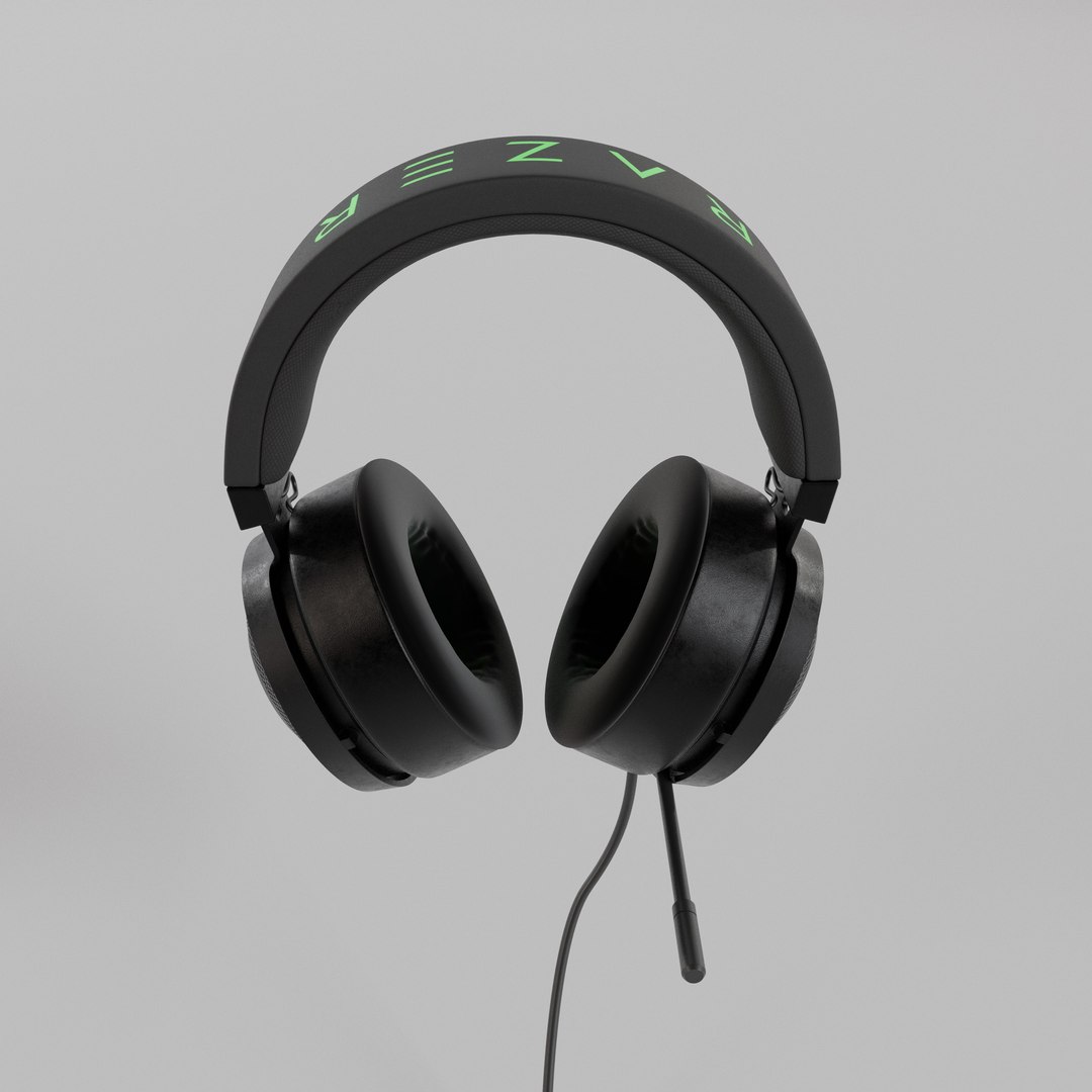 3D Headset Razer - TurboSquid 2000092