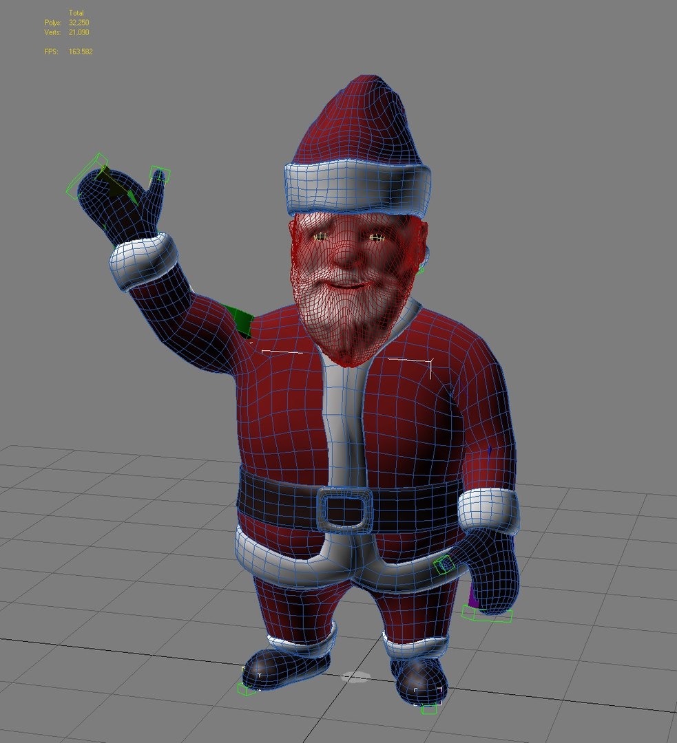 Animation Rigged 3d Model