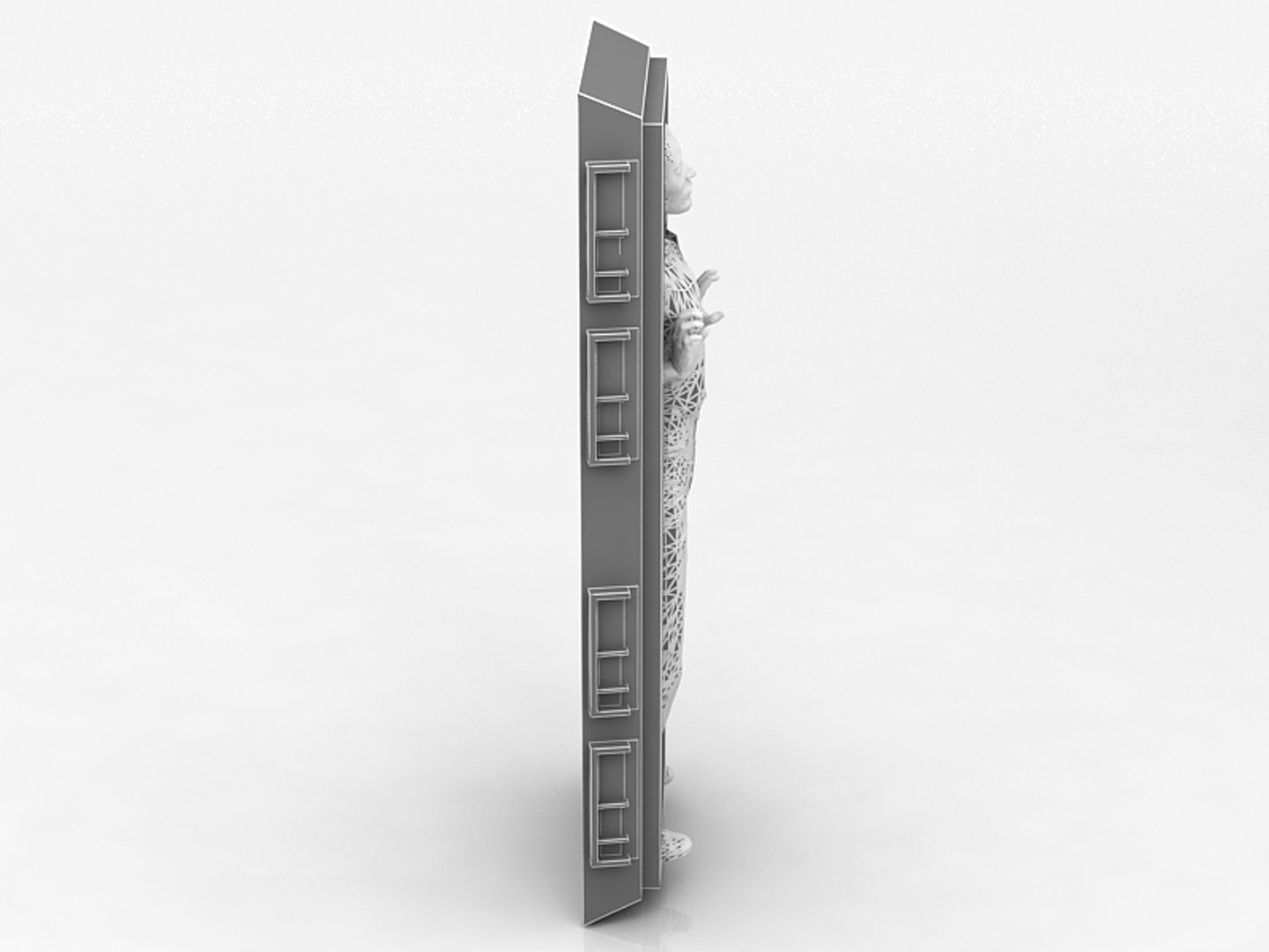 3D Model Han Solo Carbonite - TurboSquid 1617422