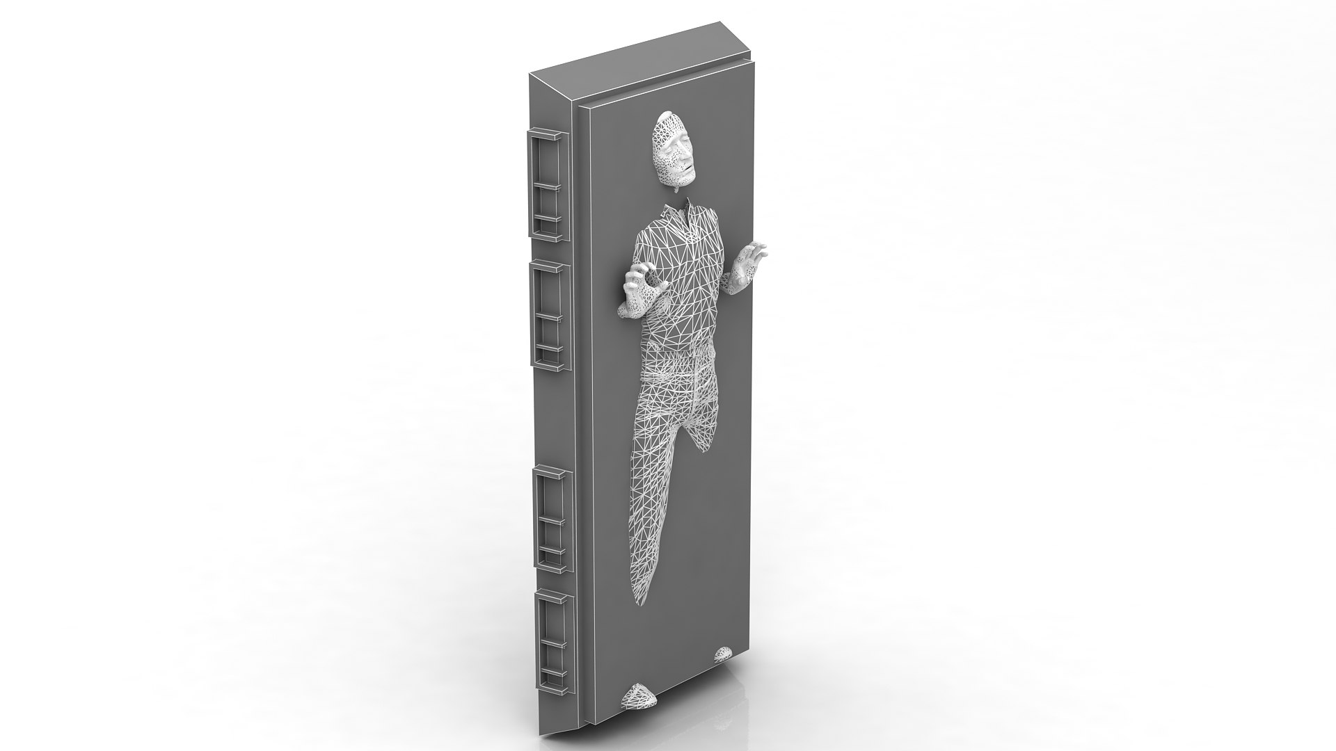 3D Model Han Solo Carbonite - TurboSquid 1617422