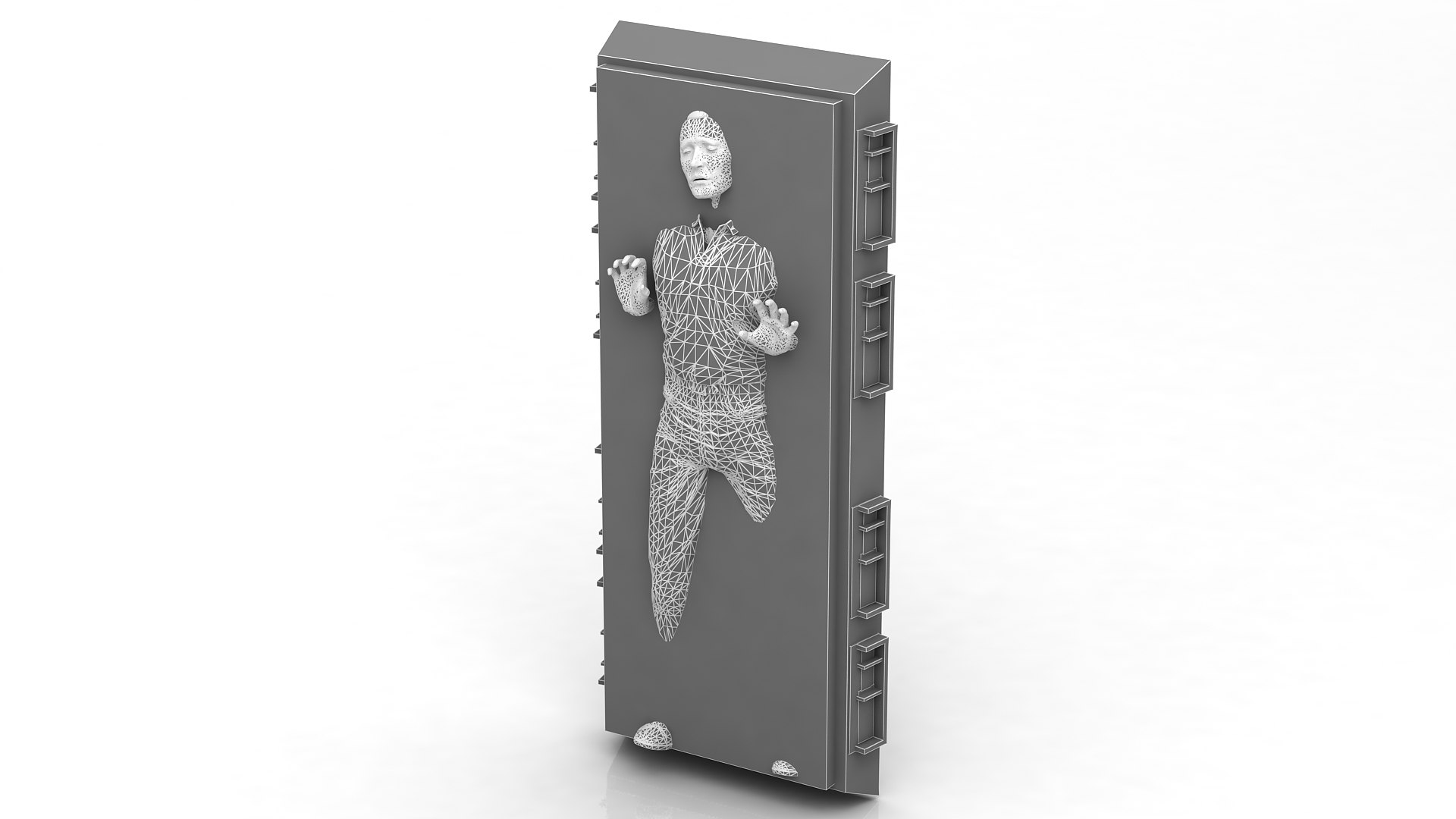 3D Model Han Solo Carbonite - TurboSquid 1617422