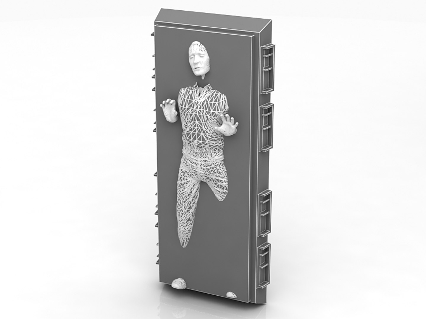 3D Model Han Solo Carbonite - TurboSquid 1617422