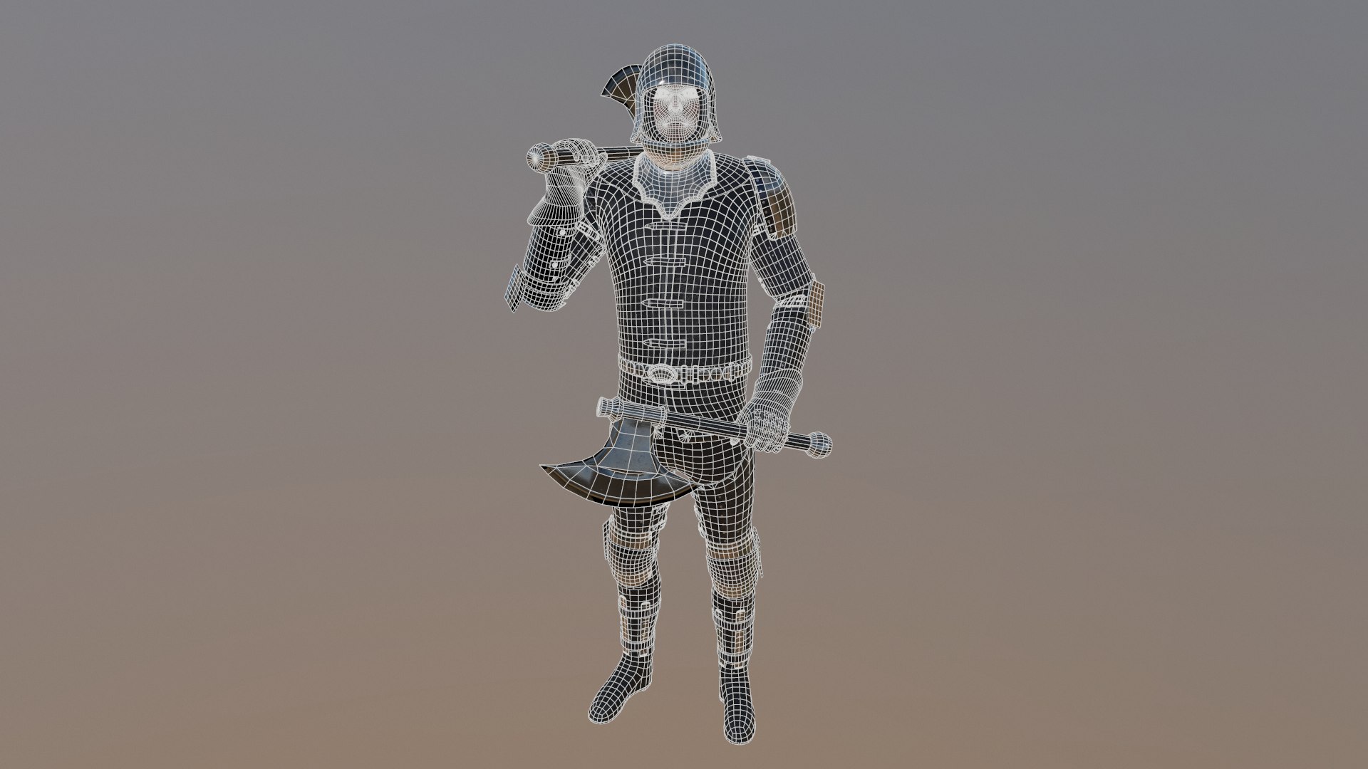 Knight Male Character 3D Model - TurboSquid 1666594