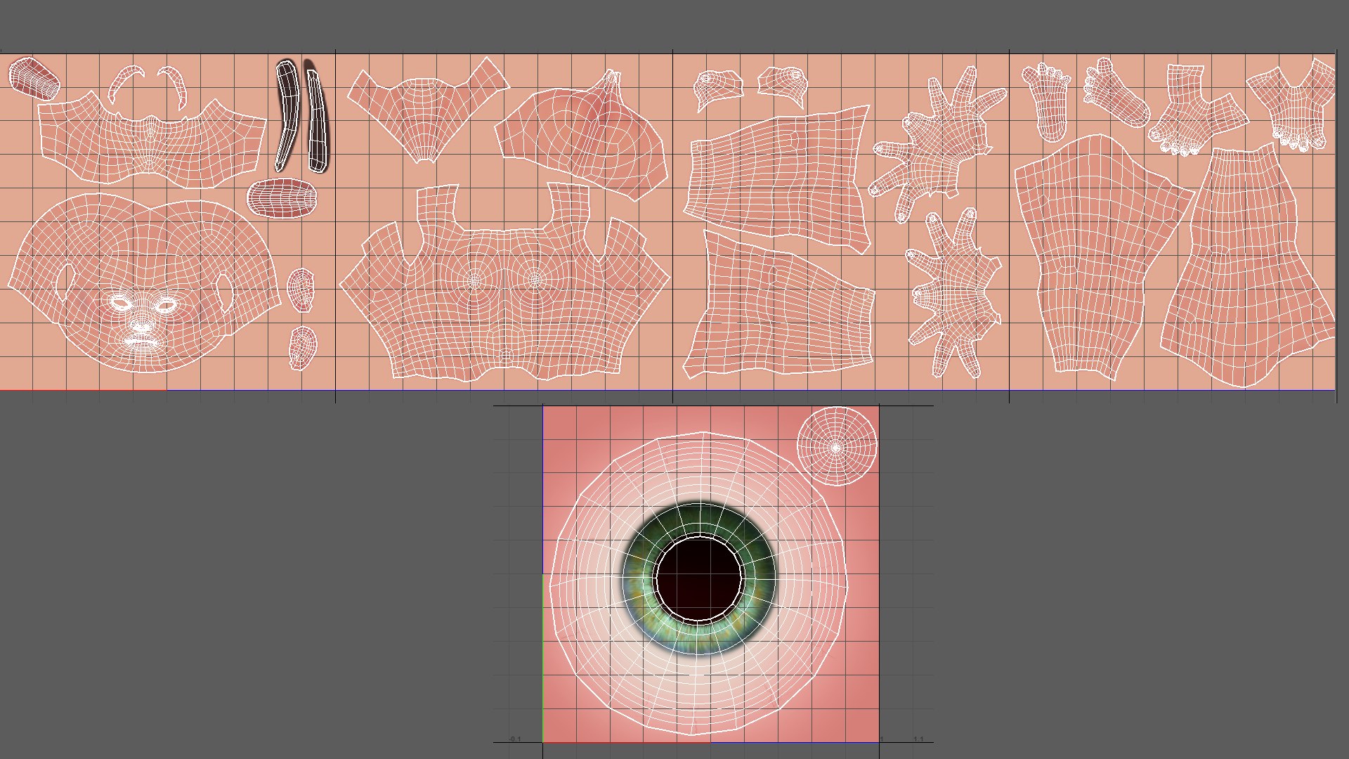 3D Full Female Body Model With Rig Blendshape And Textures 4k Model ...