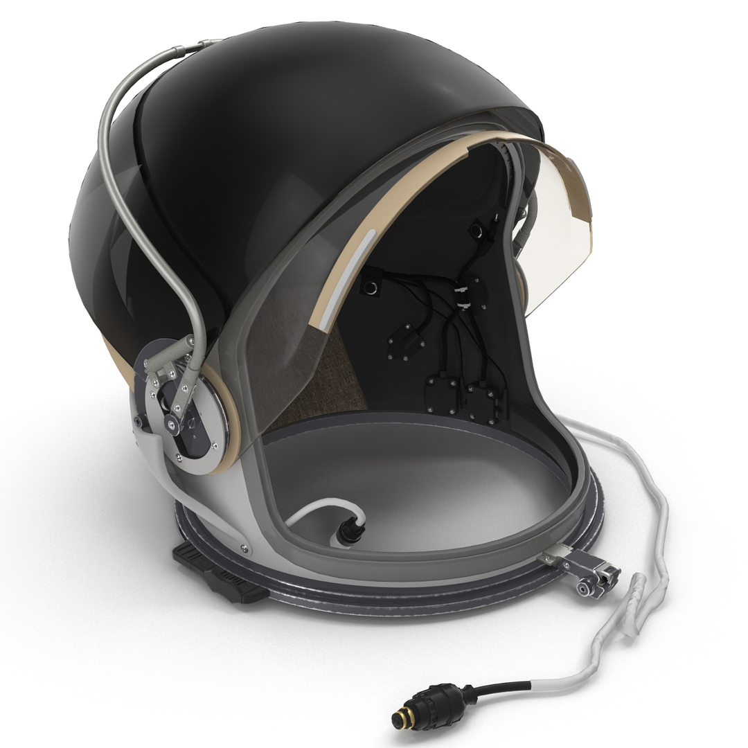 advanced crew escape helmet 3d c4d