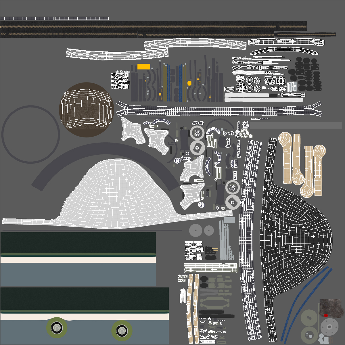 advanced crew escape helmet 3d c4d