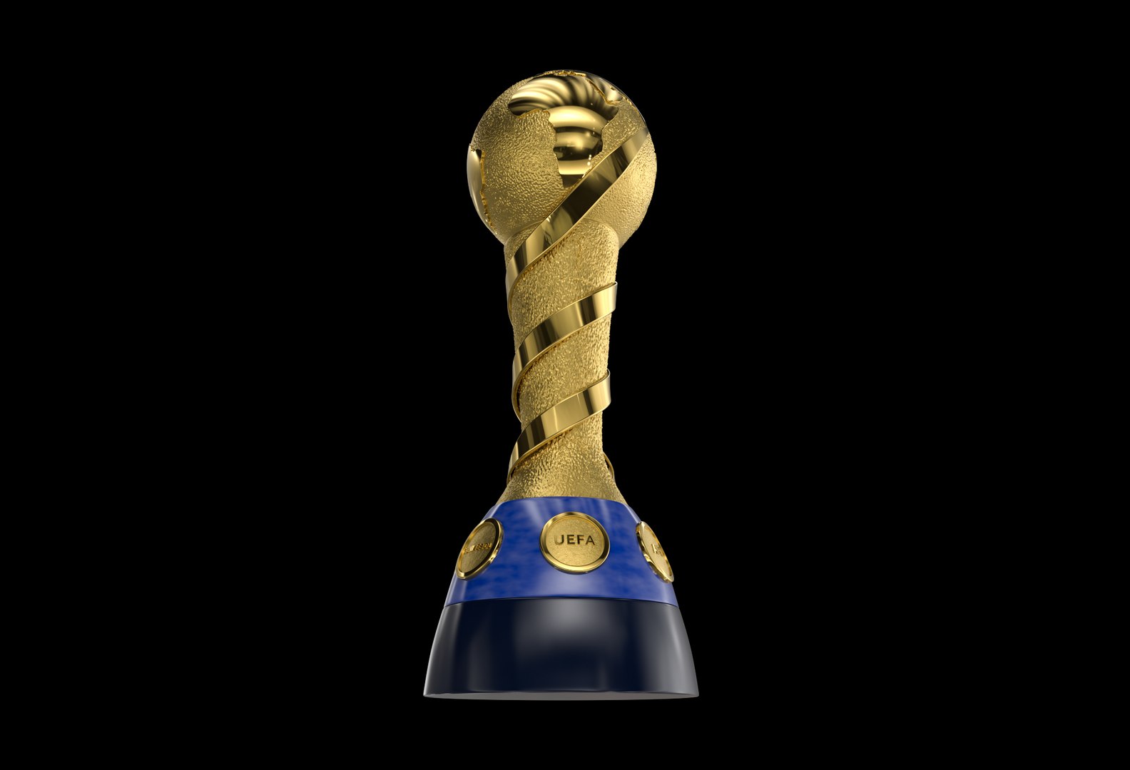 Football Cup Trophy 3D Model - TurboSquid 2283223