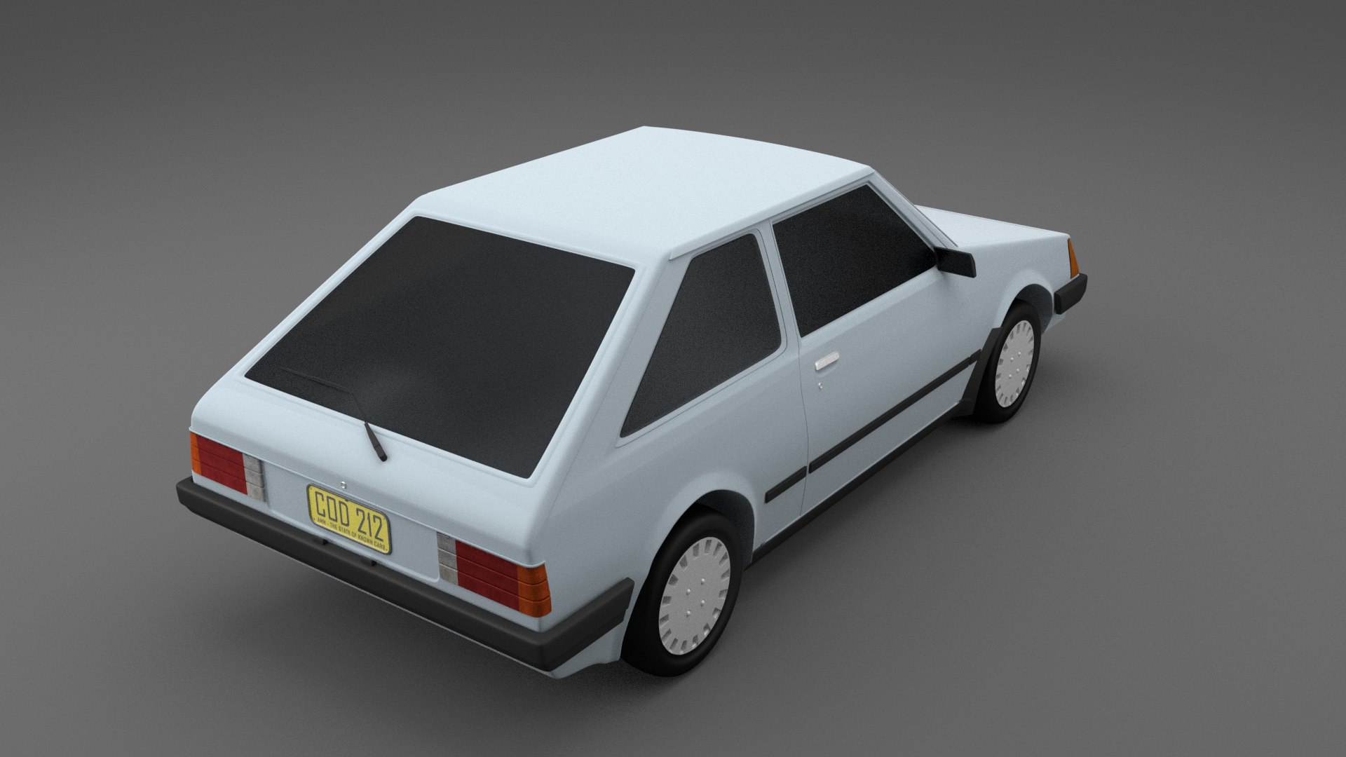 3D Mazda 323 Model - TurboSquid 1436641