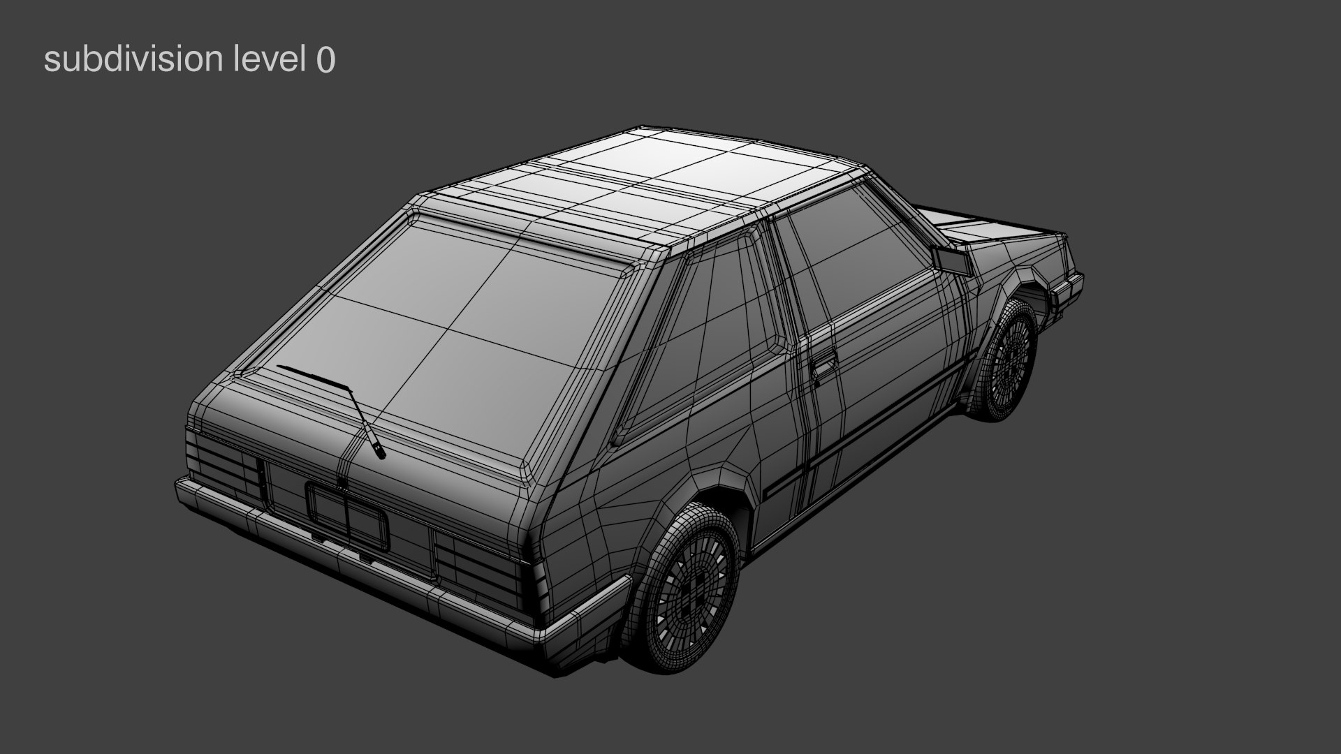 3D Mazda 323 Model - TurboSquid 1436641