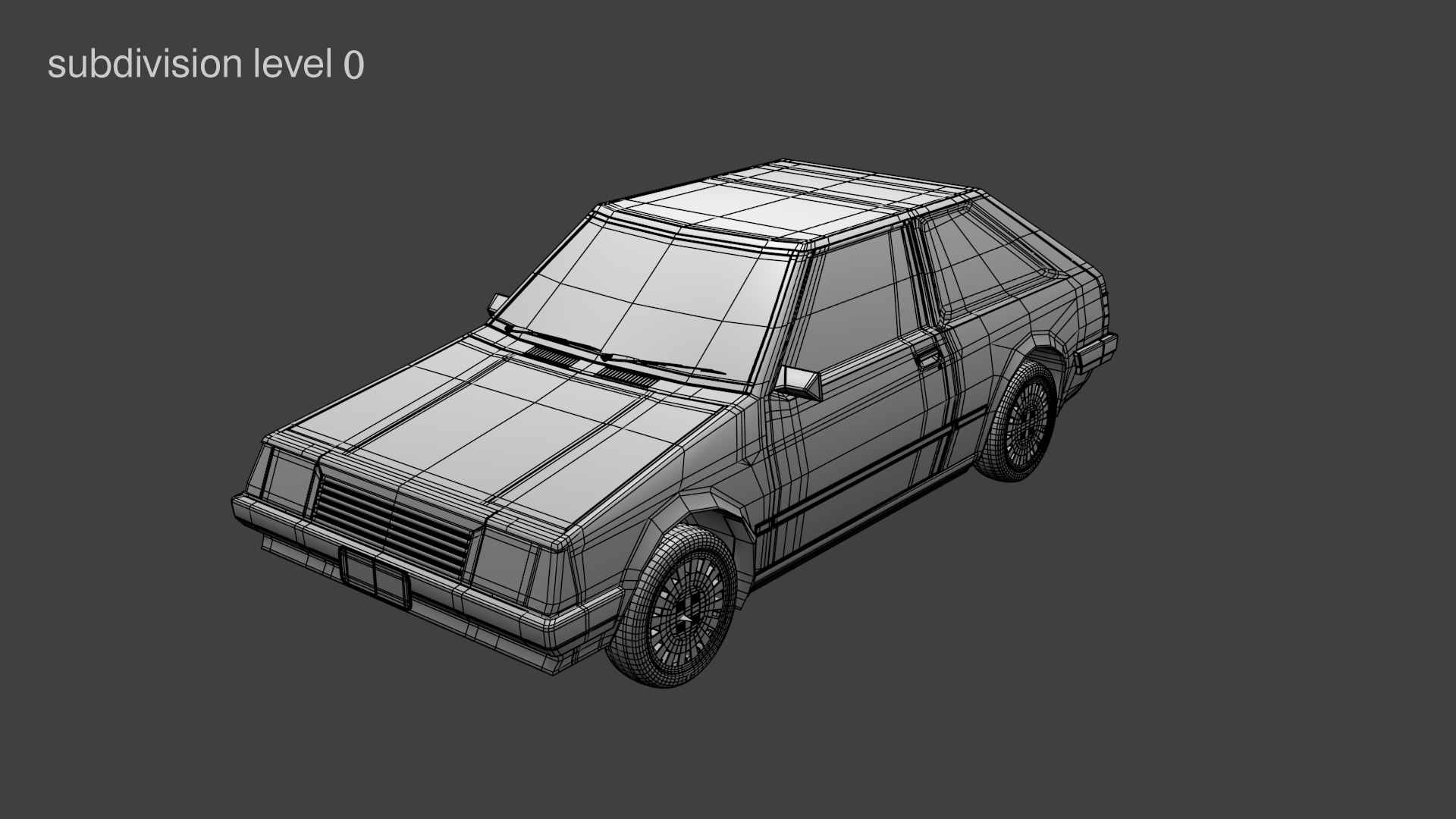 3D Mazda 323 Model - TurboSquid 1436641