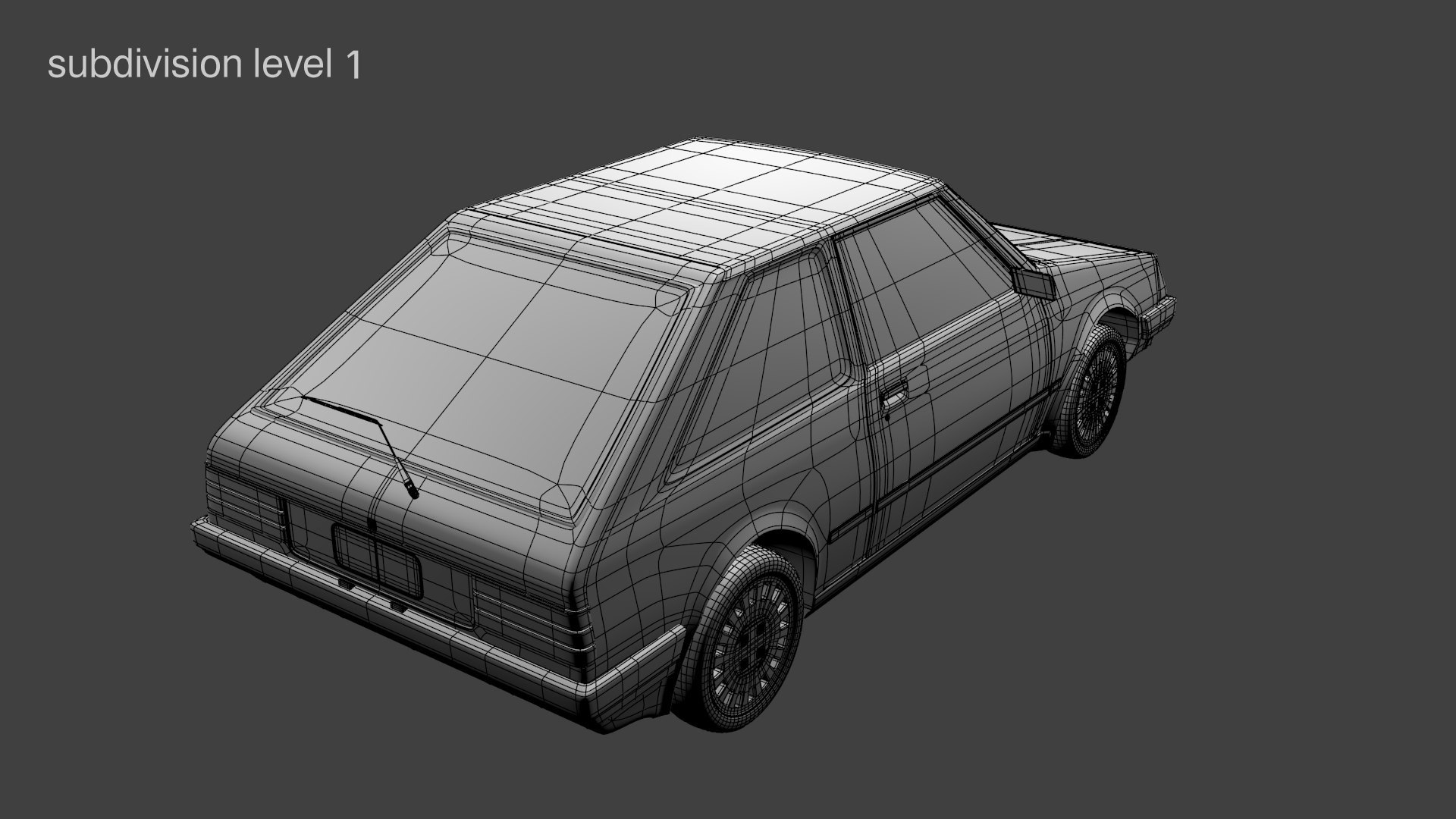 3D Mazda 323 Model - TurboSquid 1436641