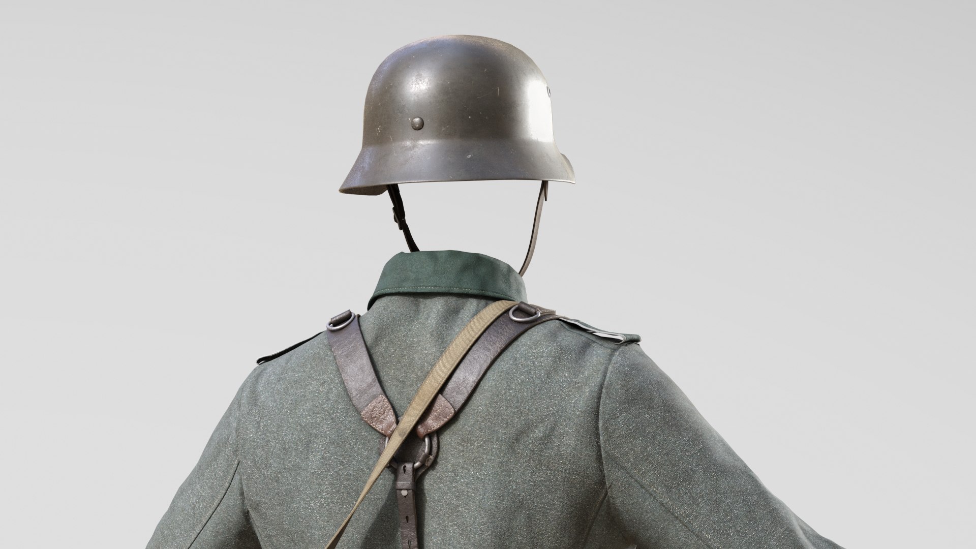 3D Model German WWII Infantry Soldier - TurboSquid 2321265