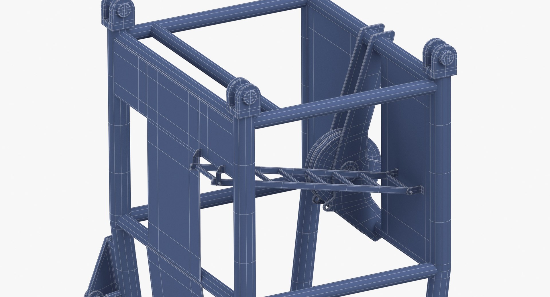 Crane D Pivot Section Model - TurboSquid 1698759
