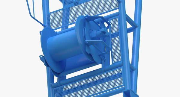 Crane d pivot section model - TurboSquid 1698759