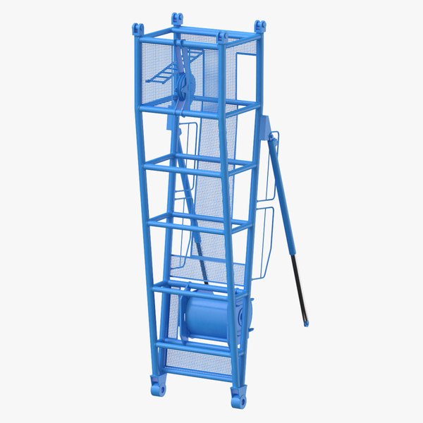 Crane d pivot section model - TurboSquid 1698759