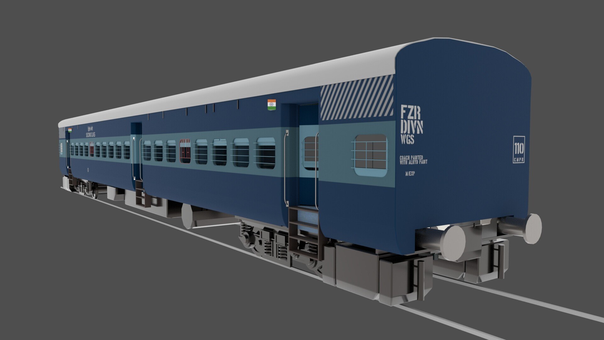 3D Railways India Indian - TurboSquid 1516365