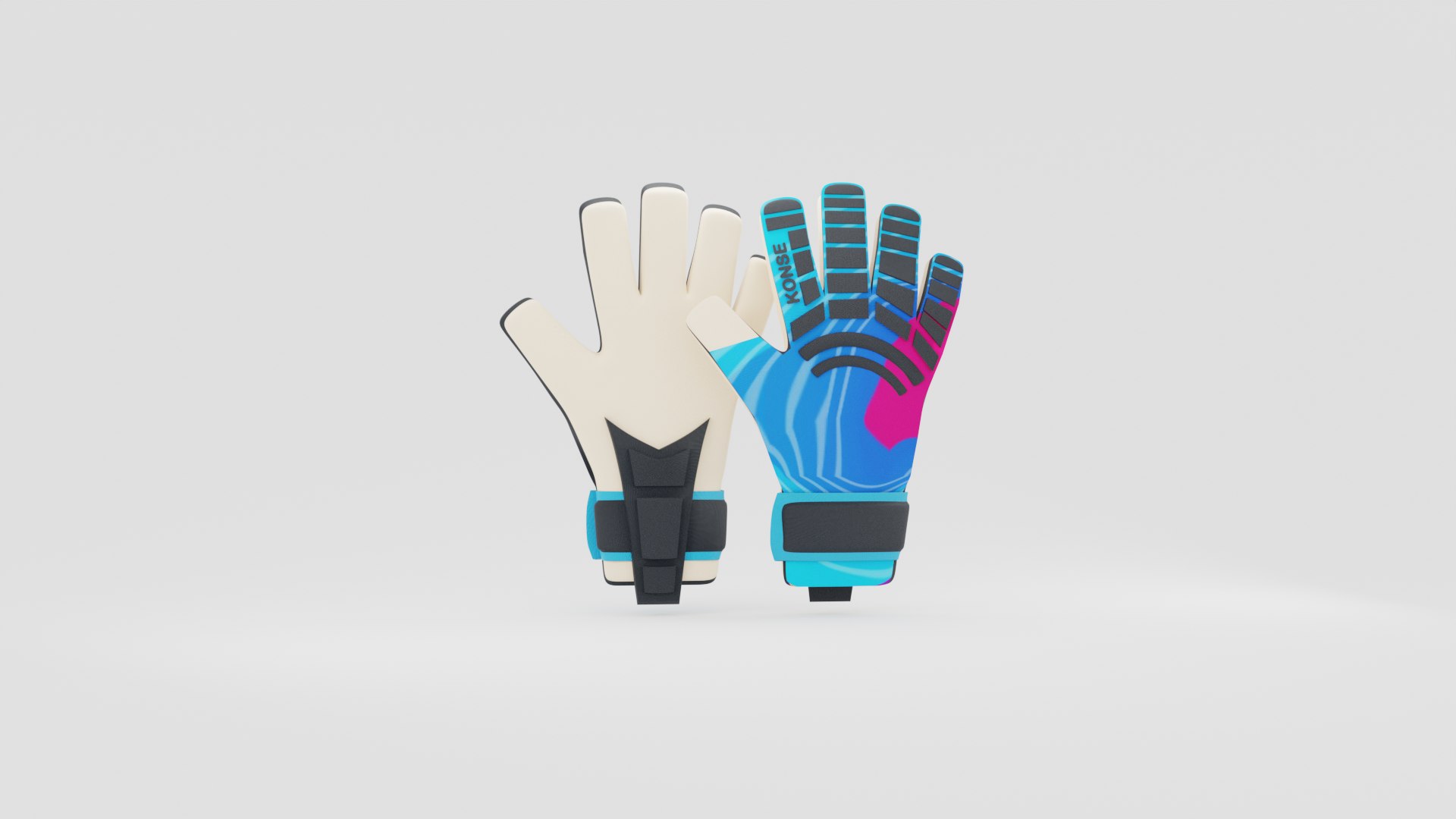 3D Goalkeeper Gloves Model - TurboSquid 2021738