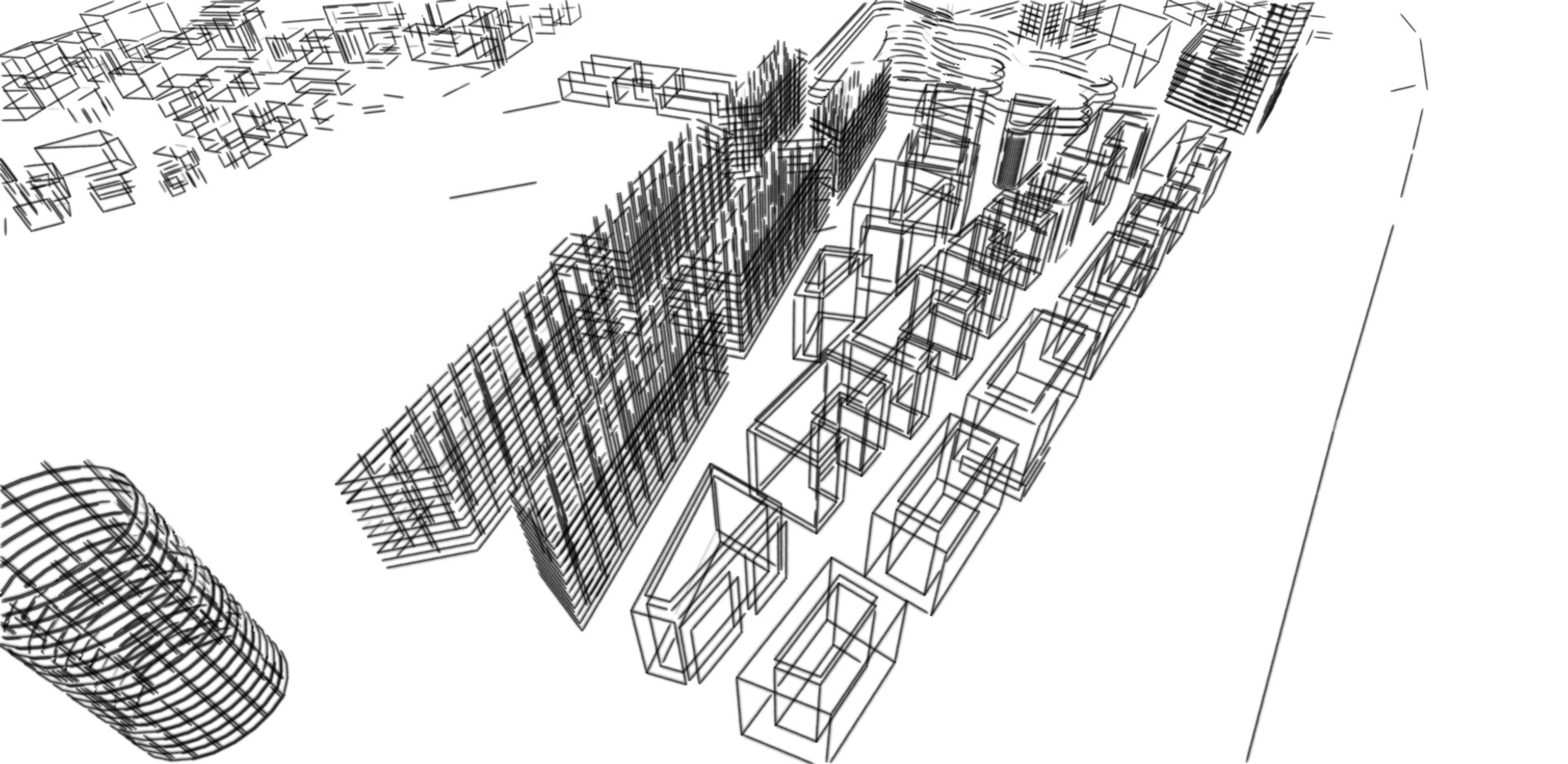 Alabdali Islamic Hospital Massing 3d Model