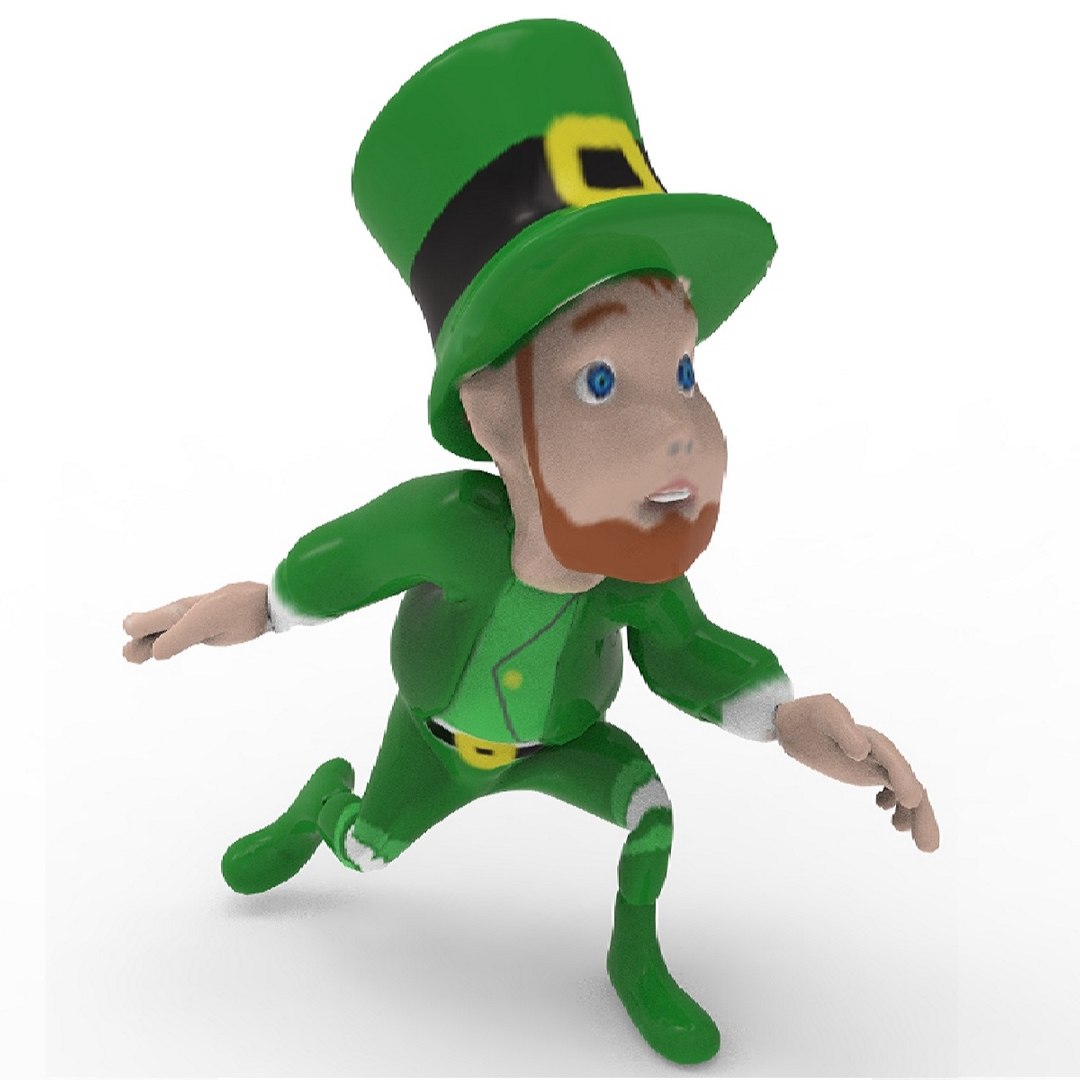 St Patrick Elf 3D - TurboSquid 1260032