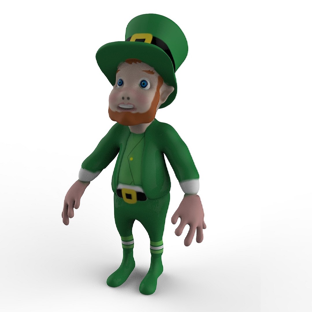 St Patrick Elf 3D - TurboSquid 1260032