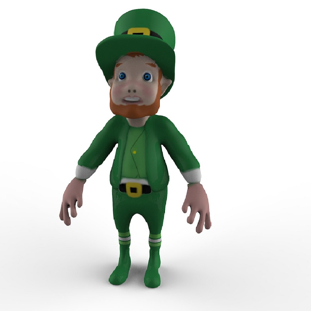 St Patrick Elf 3D - TurboSquid 1260032