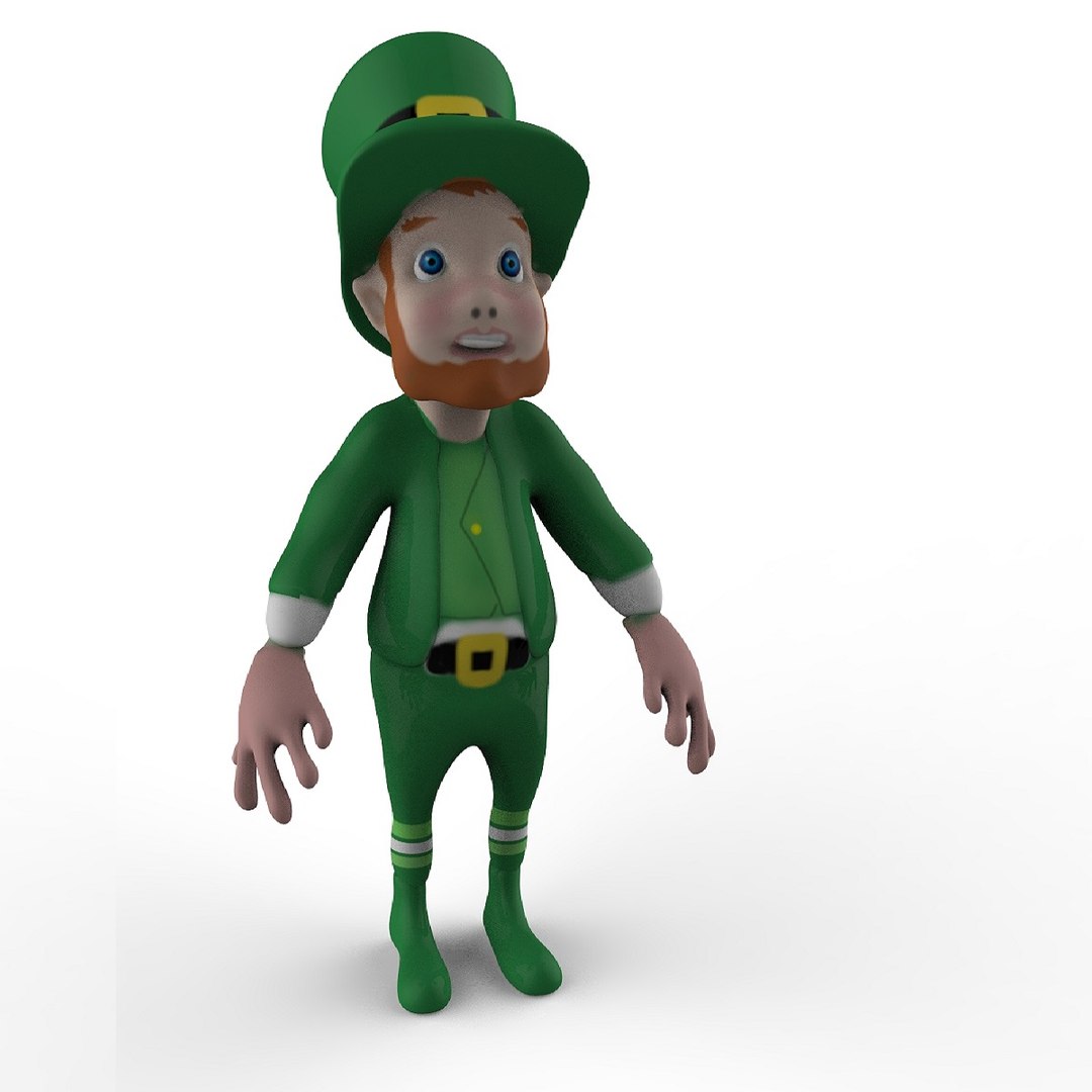 St Patrick Elf 3D - TurboSquid 1260032