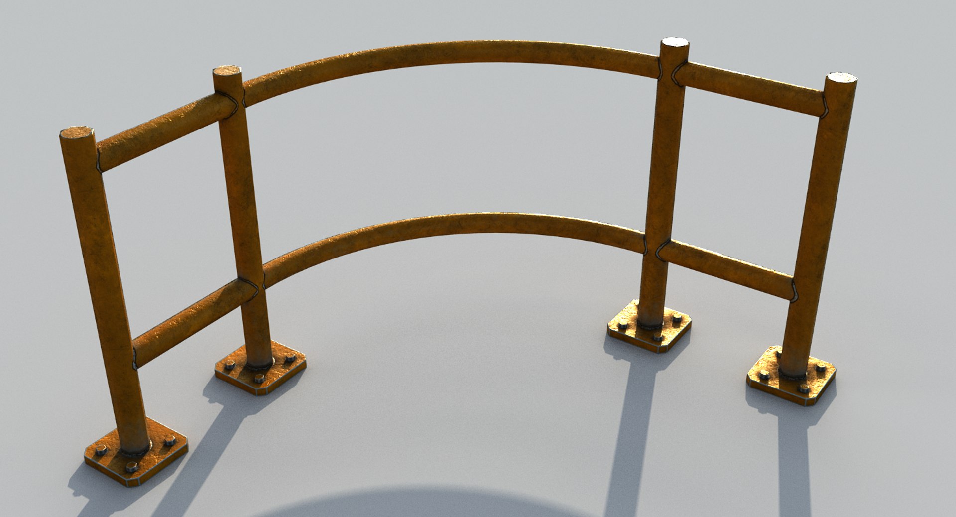 Warehouse fence 3D - TurboSquid 1266802