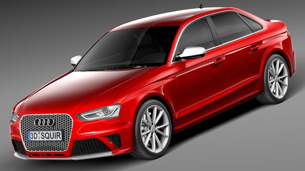 Audi RS4 3D Models for Download | TurboSquid