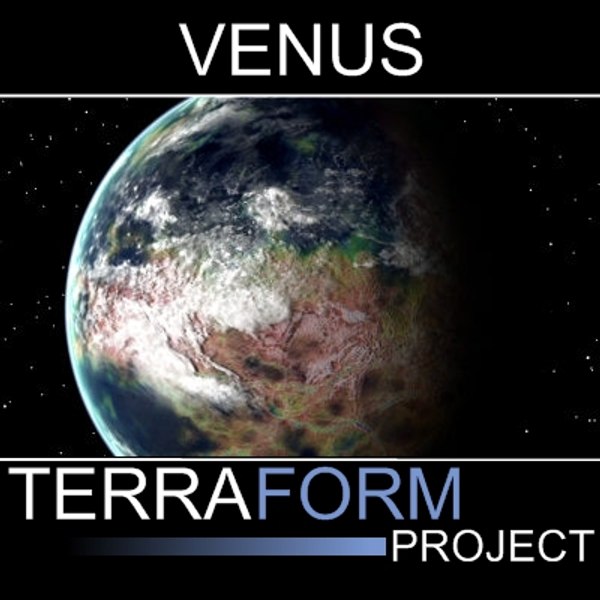 3d venus terraformed