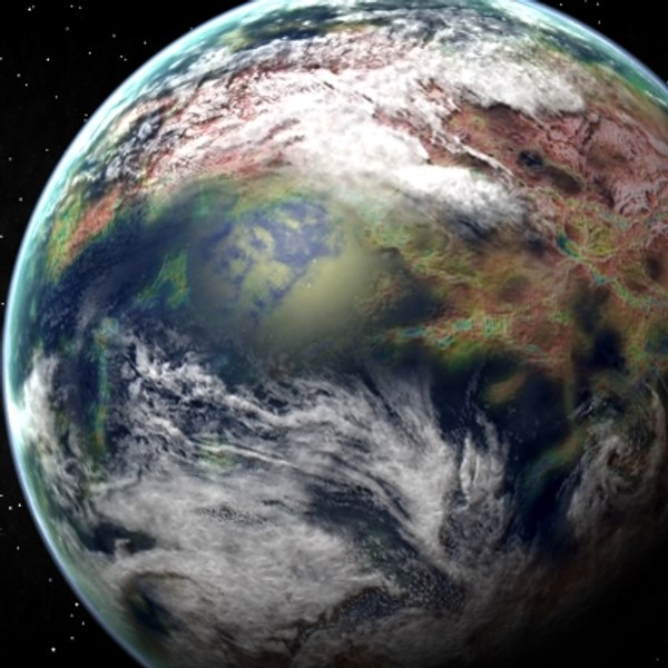 3d venus terraformed