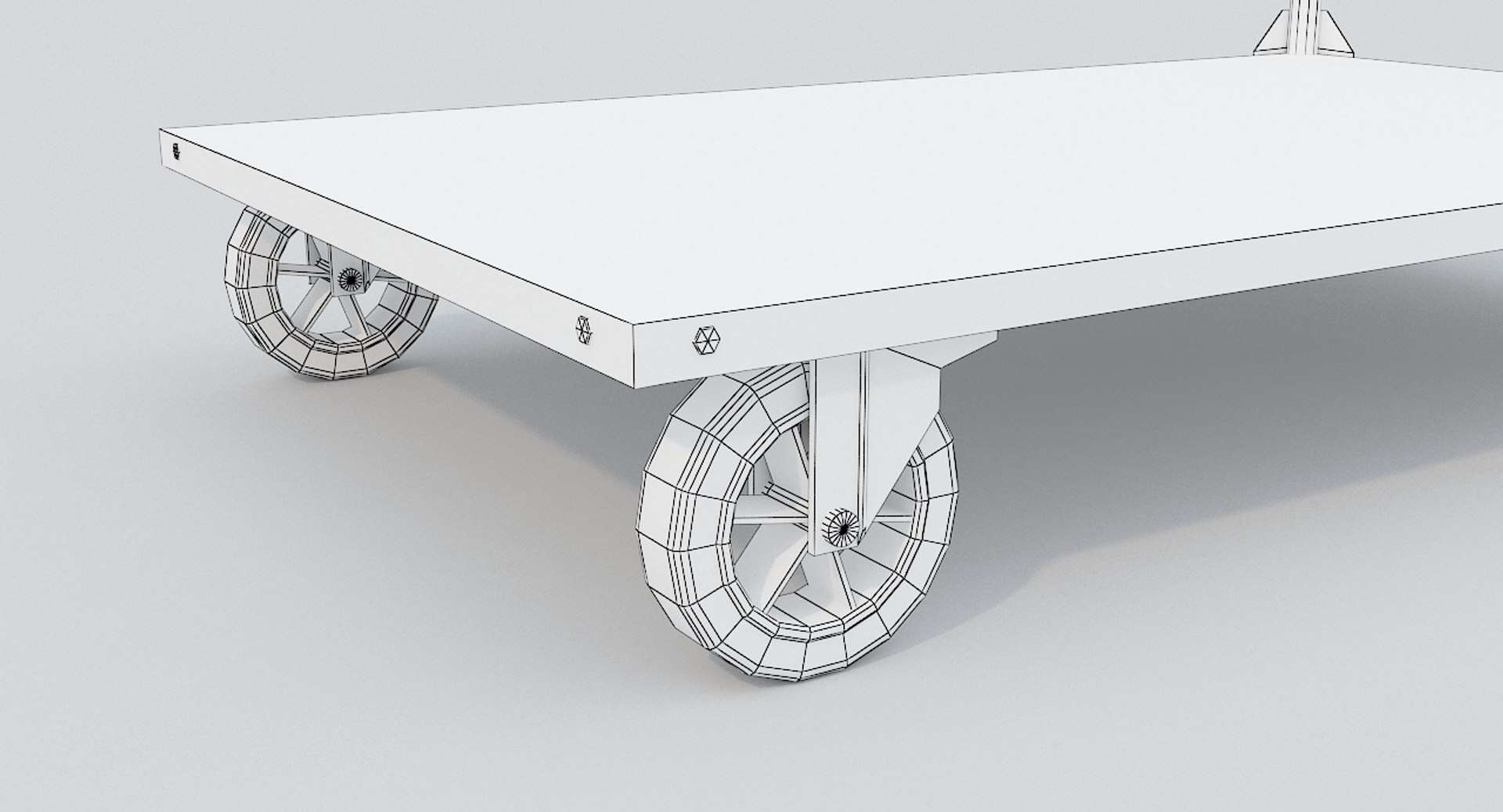 3D Platform Trolley A - TurboSquid 1763748