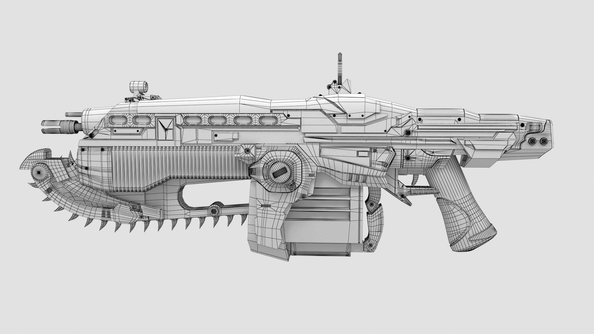 3D Model Sci Fi Weapon - TurboSquid 1484240