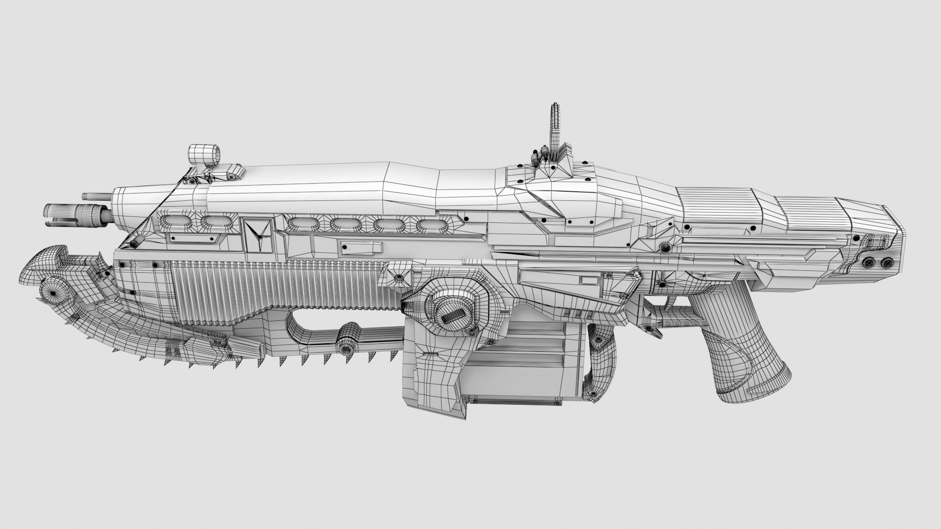 3D Model Sci Fi Weapon - TurboSquid 1484240