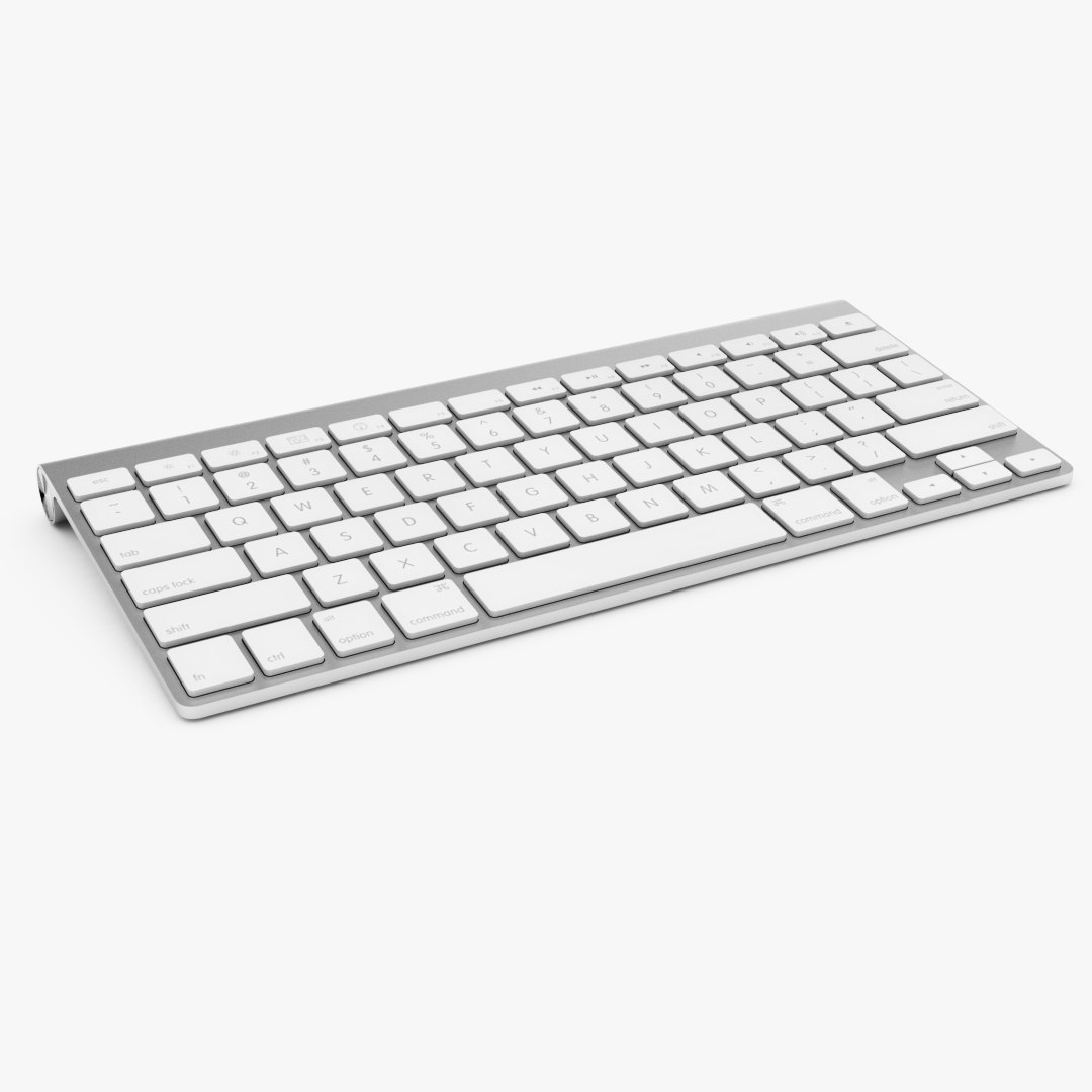 Wireless Keyboard 3d Max