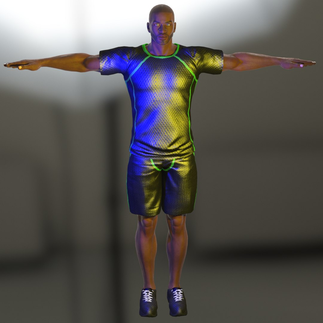 3D Model King Muscular Strong - TurboSquid 1465187