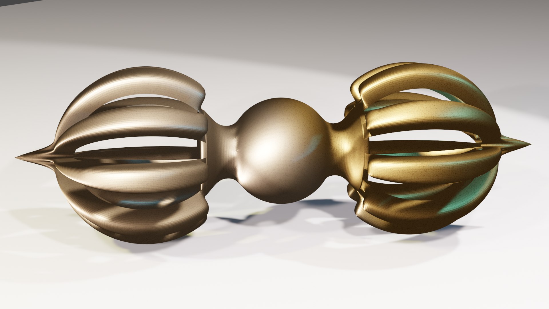 3D Model Golden Vajra - TurboSquid 1954338