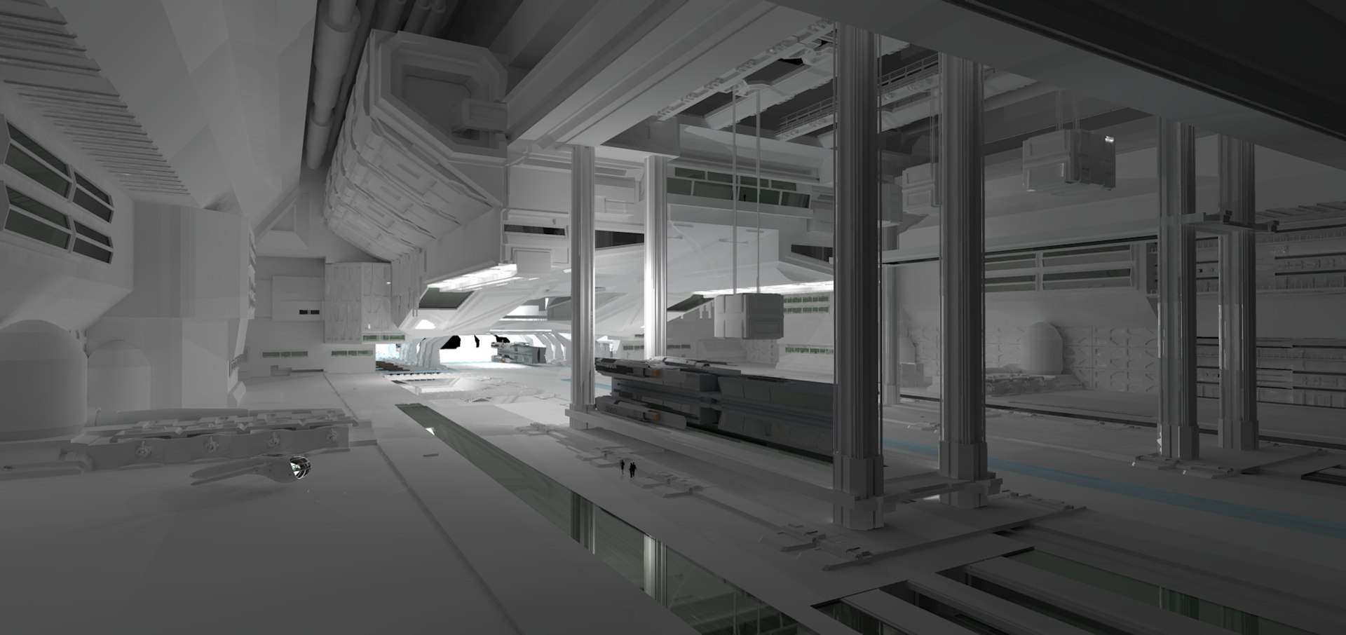 3d Hangar Bay