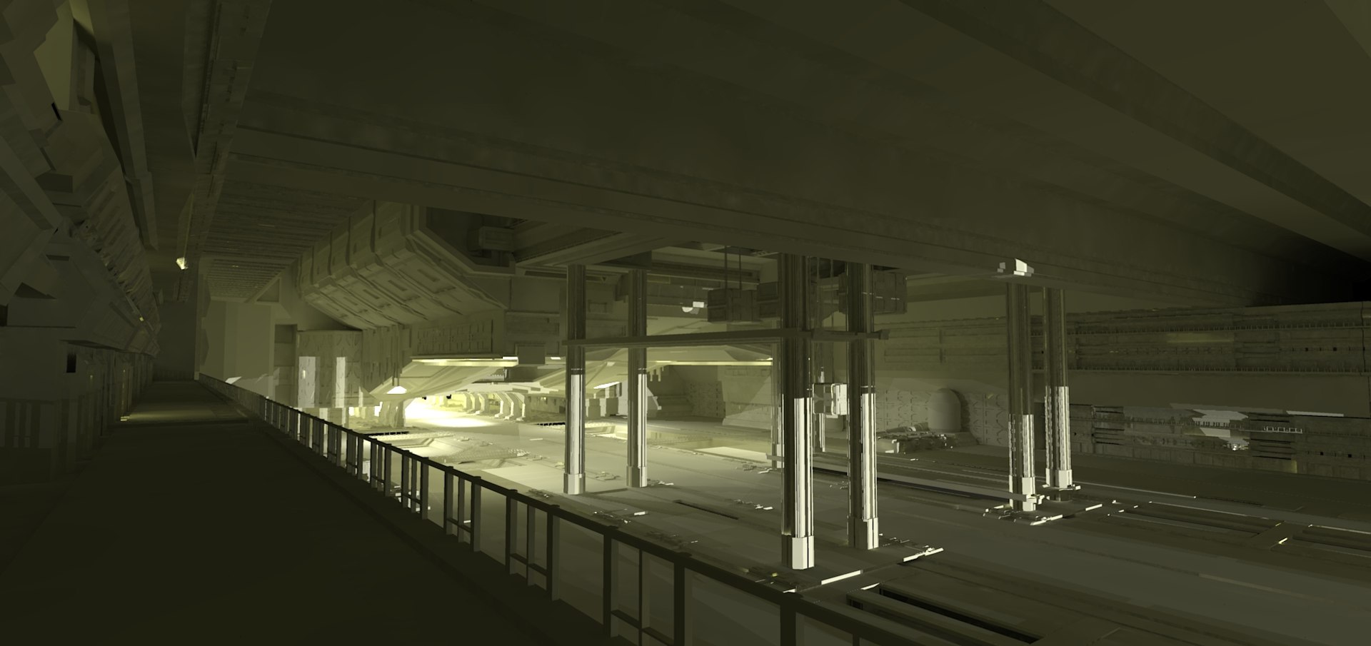 3d Hangar Bay