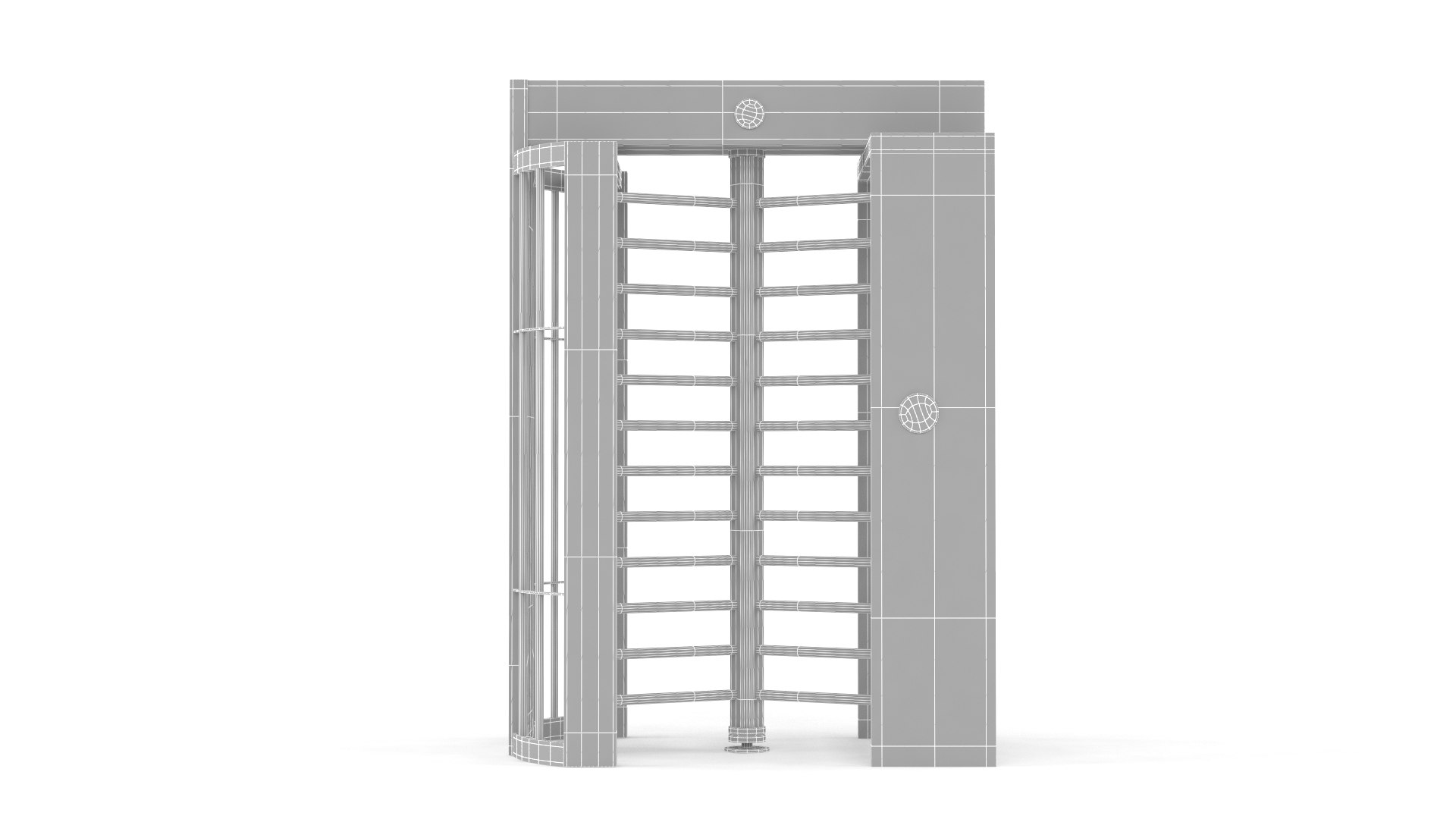 3D Turnstile Gate - TurboSquid 2341582