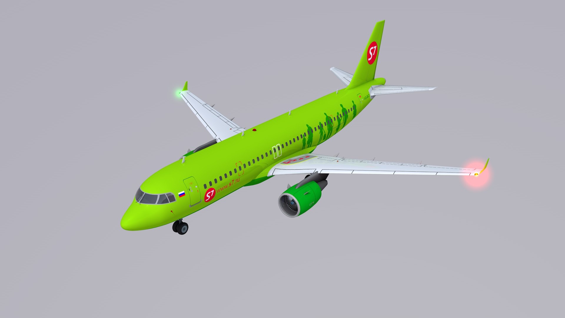 A320 s7 model - TurboSquid 1563680