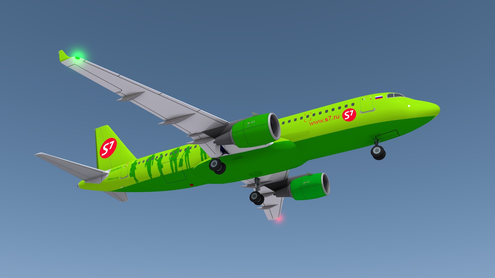 A320 s7 model - TurboSquid 1563680