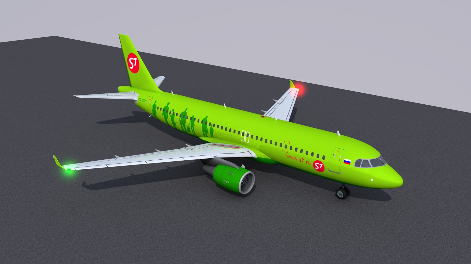 A320 s7 model - TurboSquid 1563680