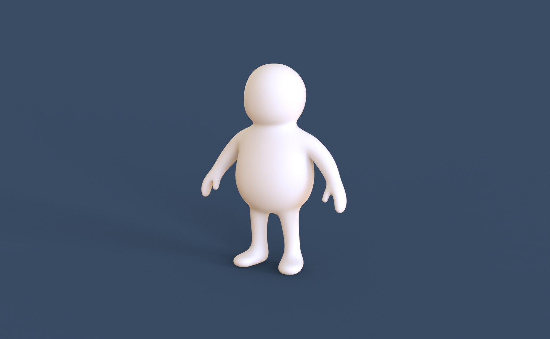 3D Model Stickman 05 Rigged Low Poly - TurboSquid 2319909
