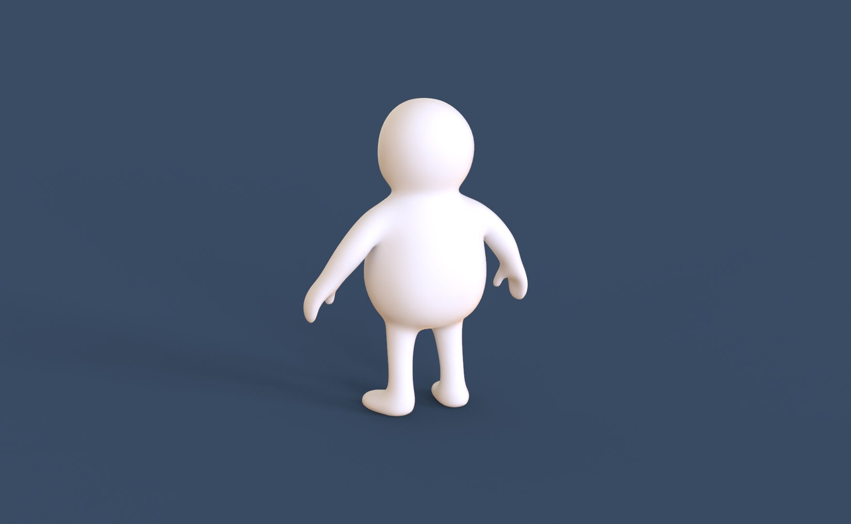 3D Model Stickman 05 Rigged Low Poly - TurboSquid 2319909