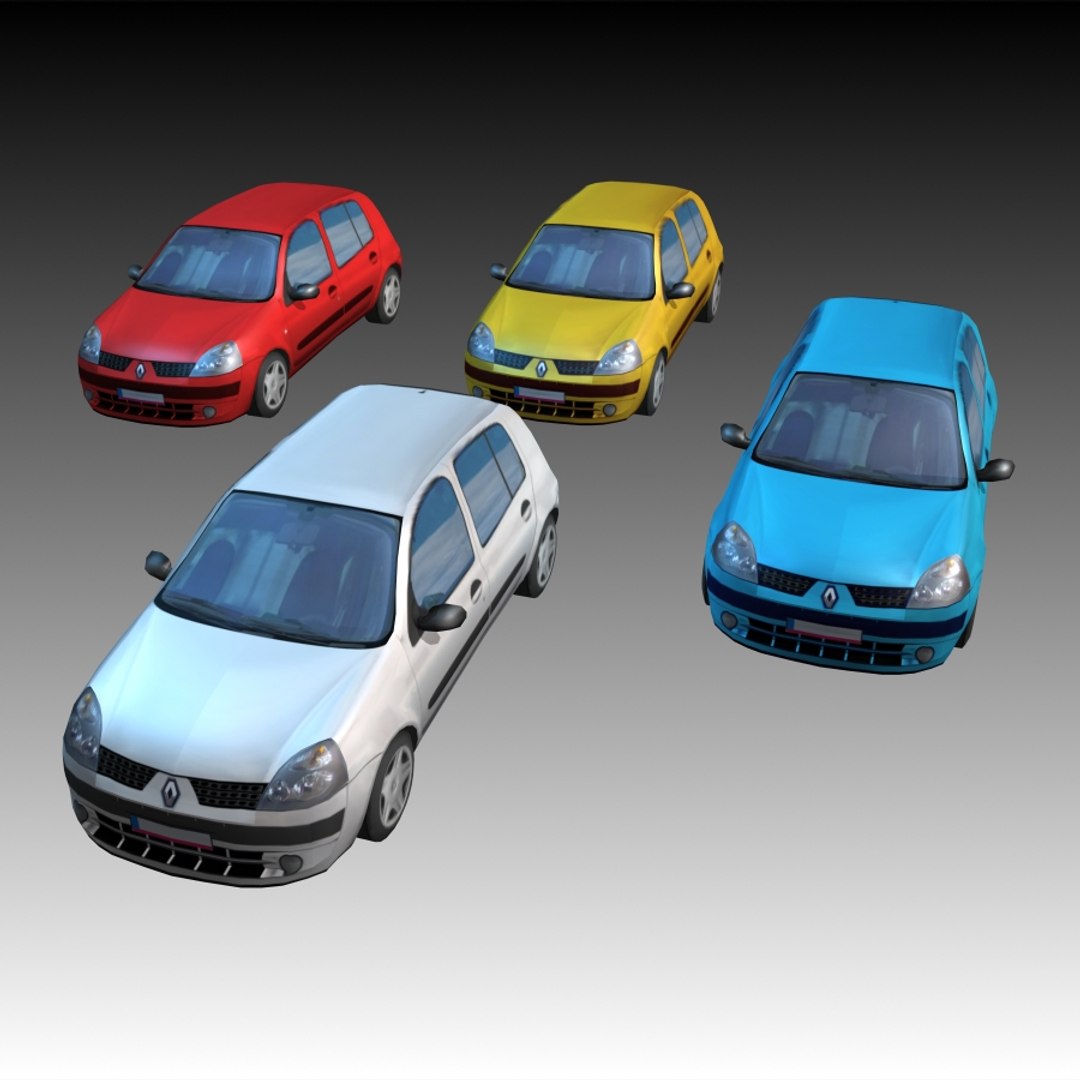 3ds car wheel 4 color