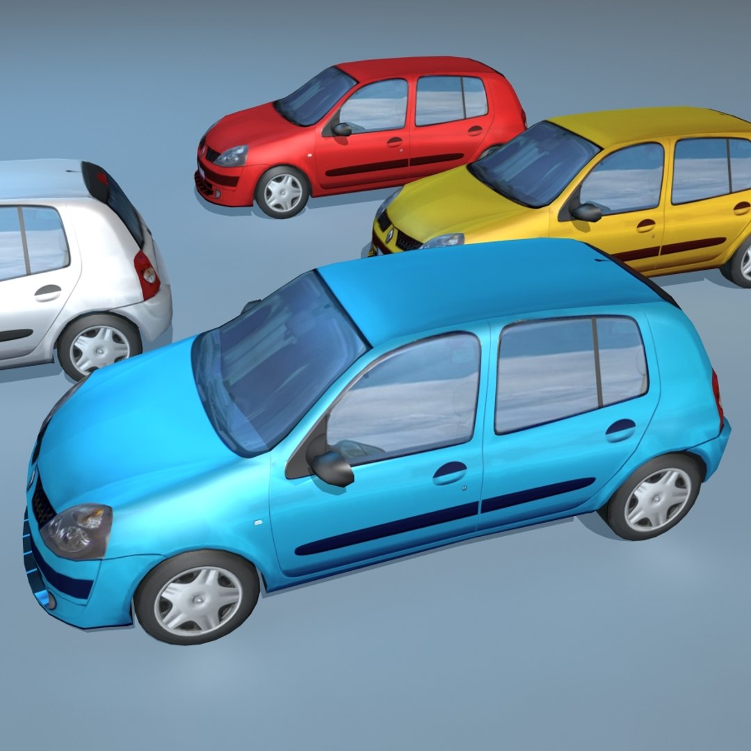 3ds car wheel 4 color