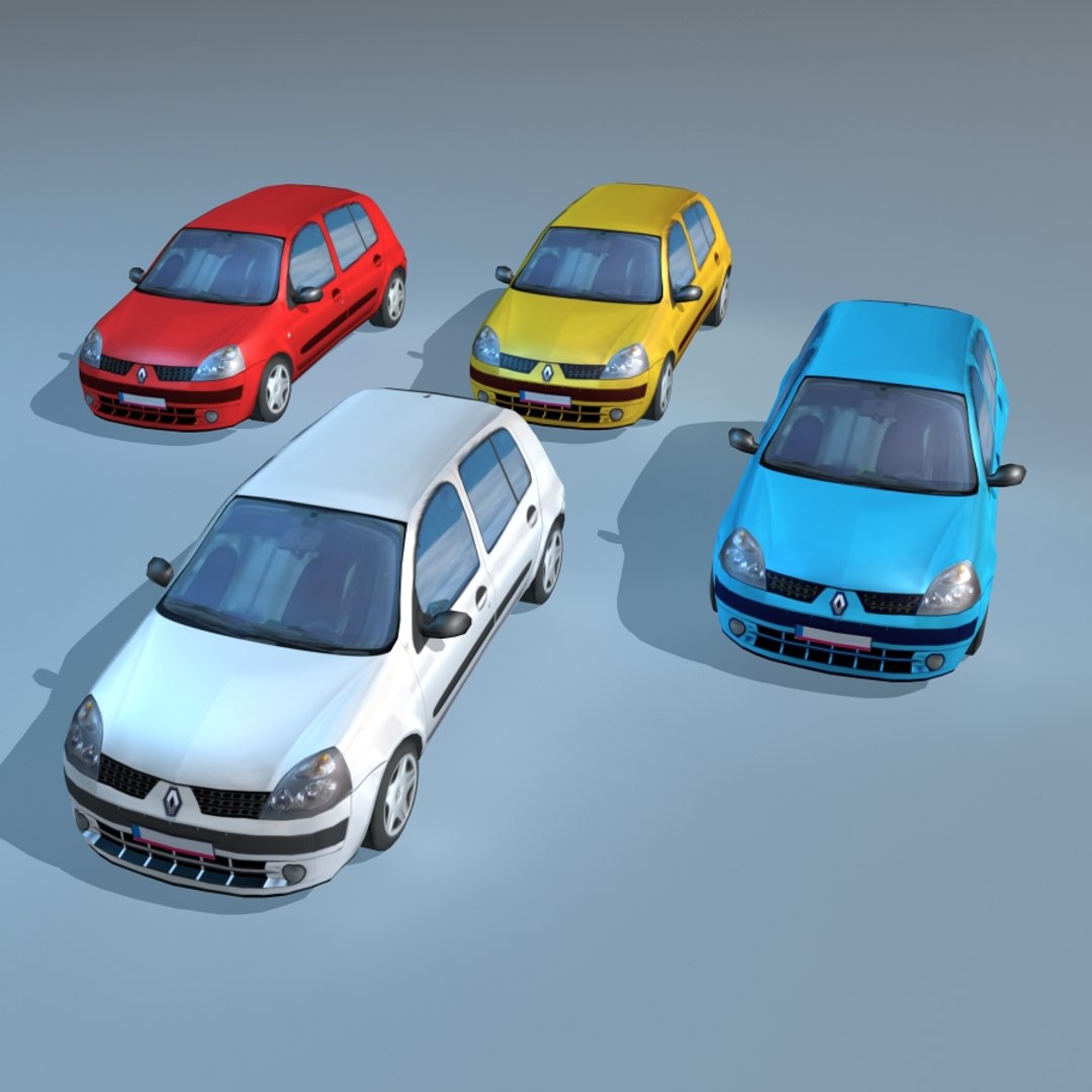 3ds car wheel 4 color