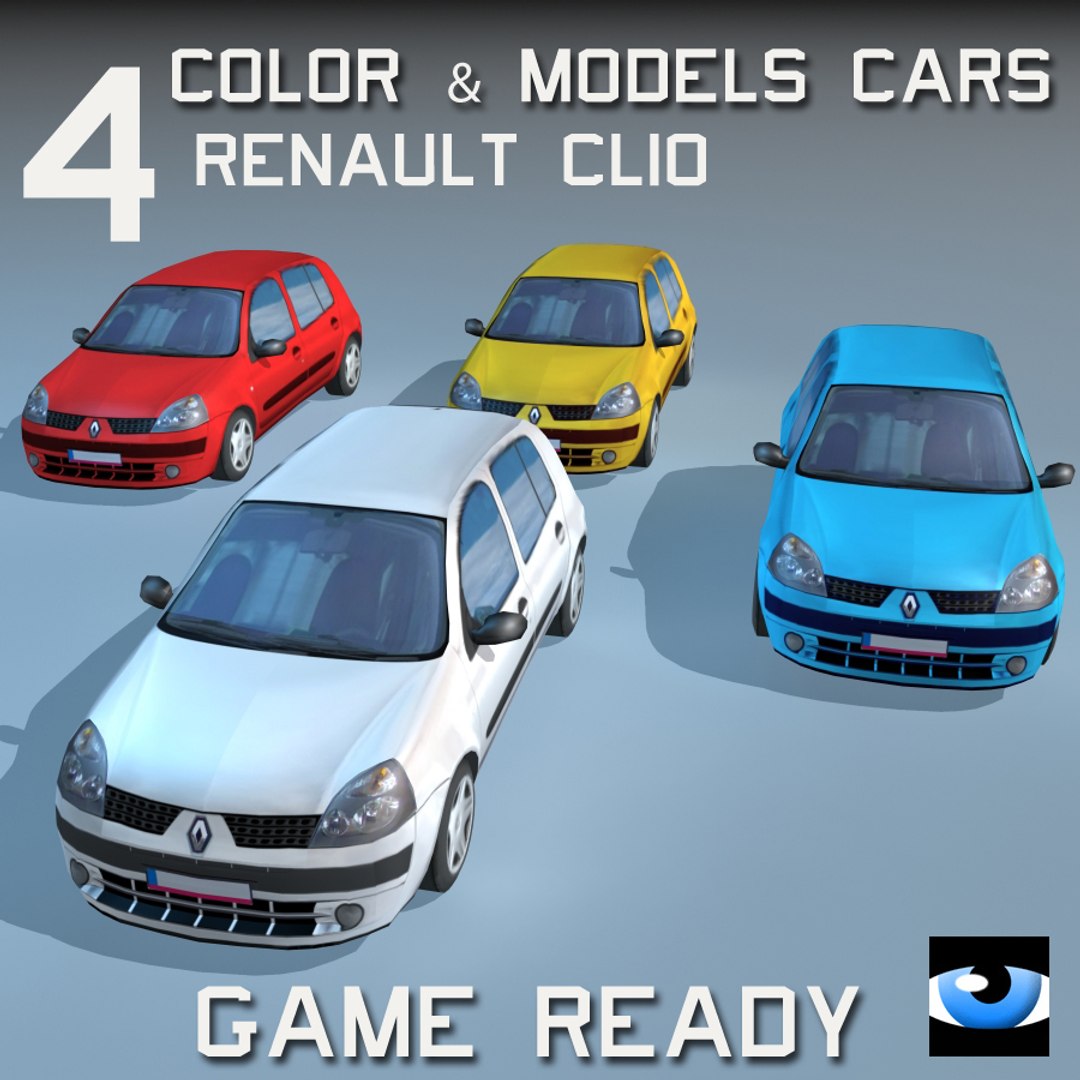 3ds car wheel 4 color